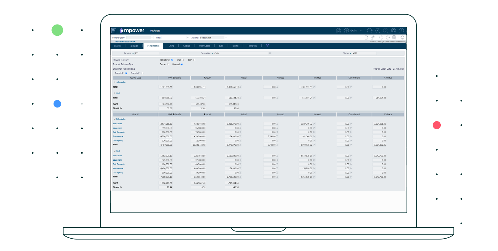 Mpower Commercial Management Software for Projects