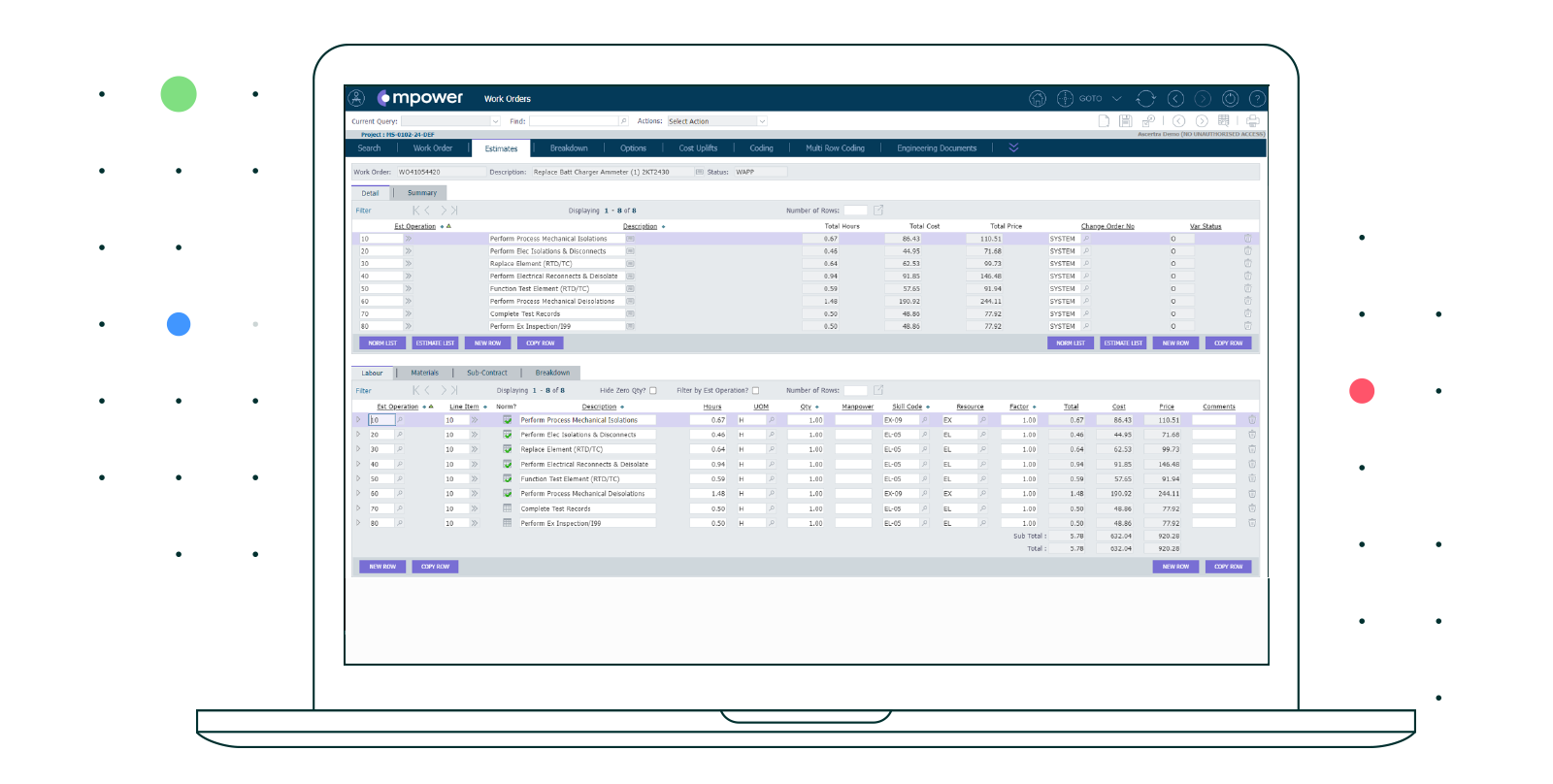 Mpower Project Planning & Estimating Software