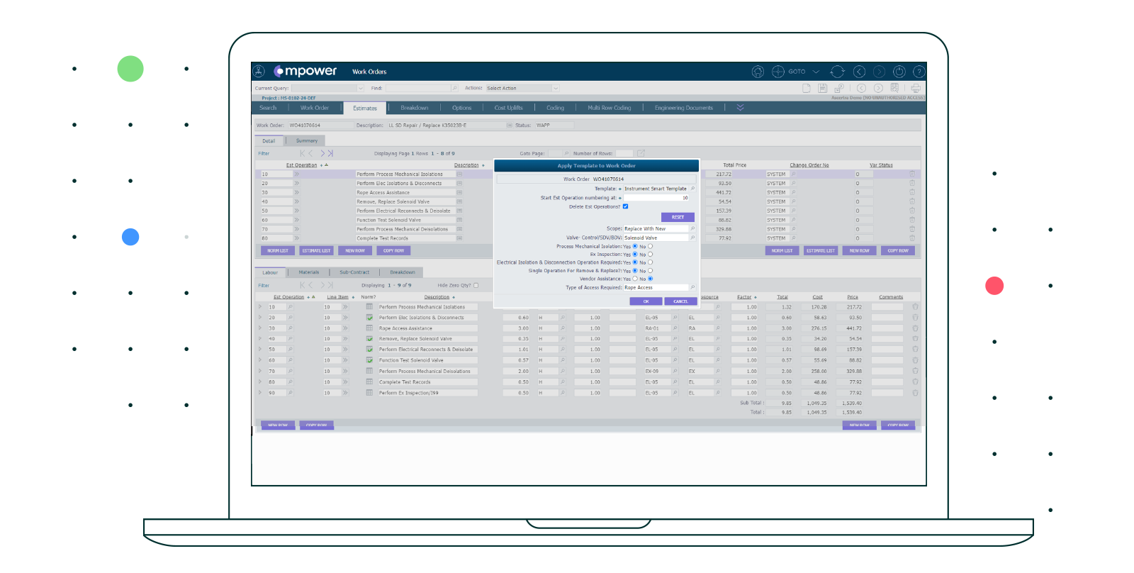 Mpower Planning & Estimating Software